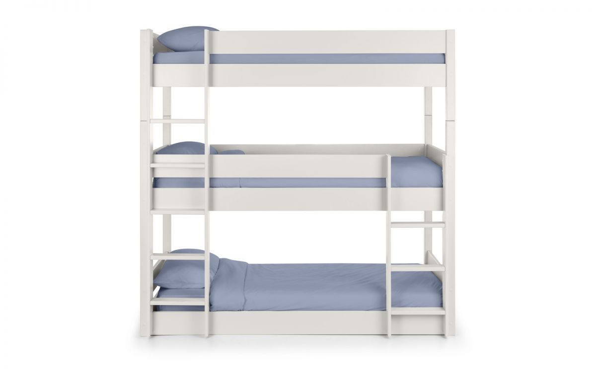 Trio Bunk Bed (Grey, White & Anthracite)